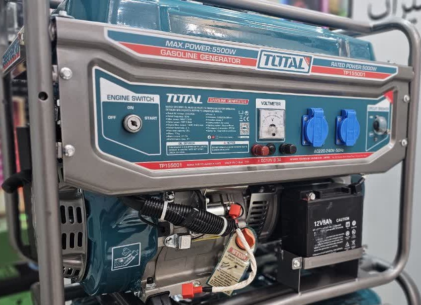 موتور برق ۵.۵ کیلووات TOTAL بنزینی مدل TP155001 | دیجی ملل